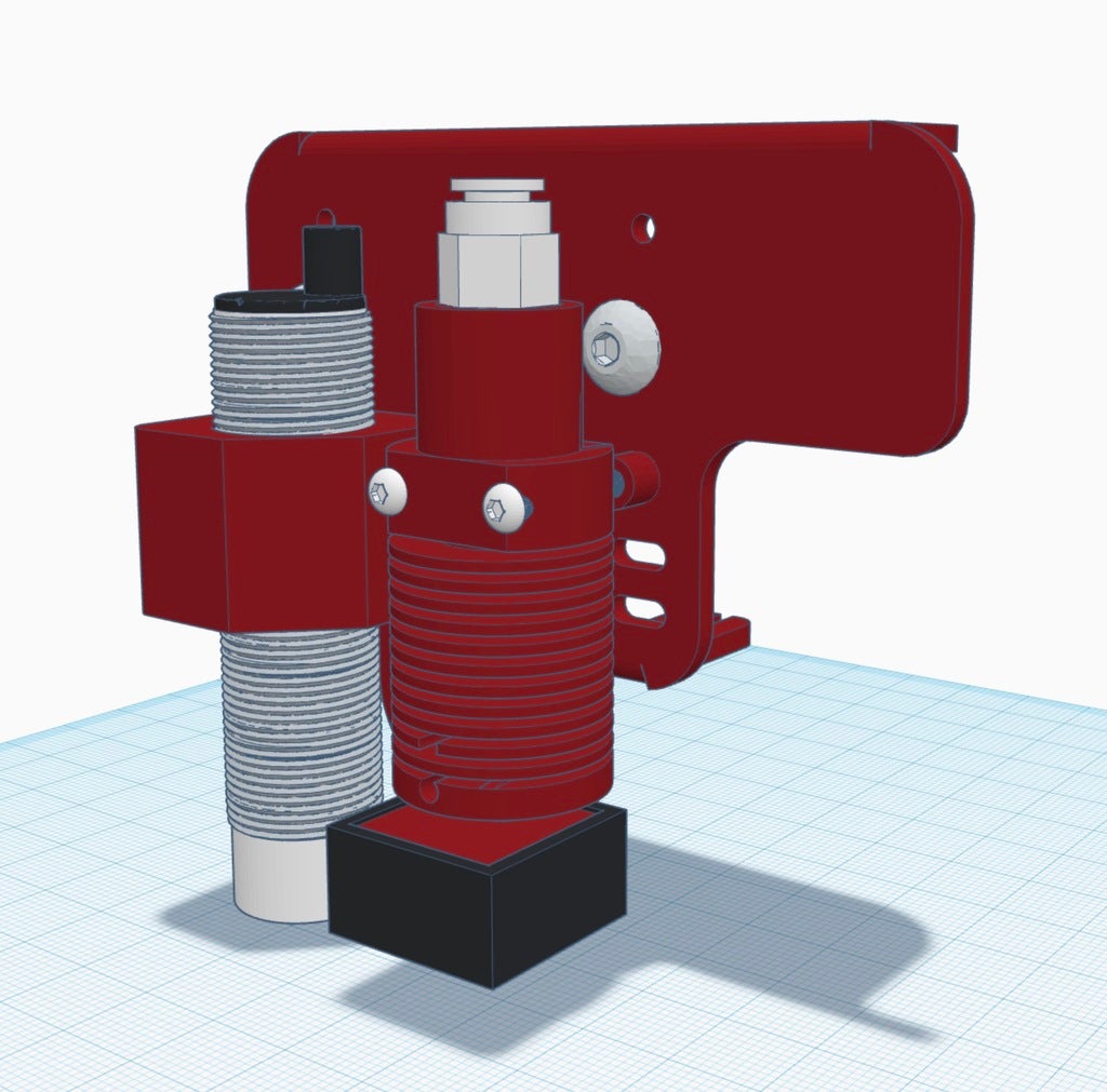 CR-10S Pro X Gantry, Hot-end, and ABL sensor por MediaMan3D | Descargar ...