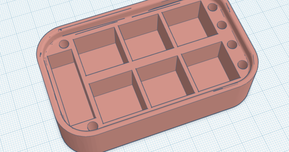YAAPT - Yet Another Altoid Paint Tin Insert for Watercolor Painting by ...