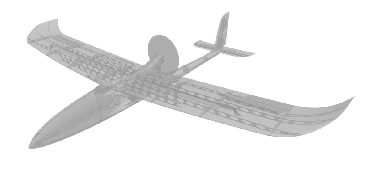 LW-PLA RC Plane - Version D Wing by dbm0926 | Download free STL model ...