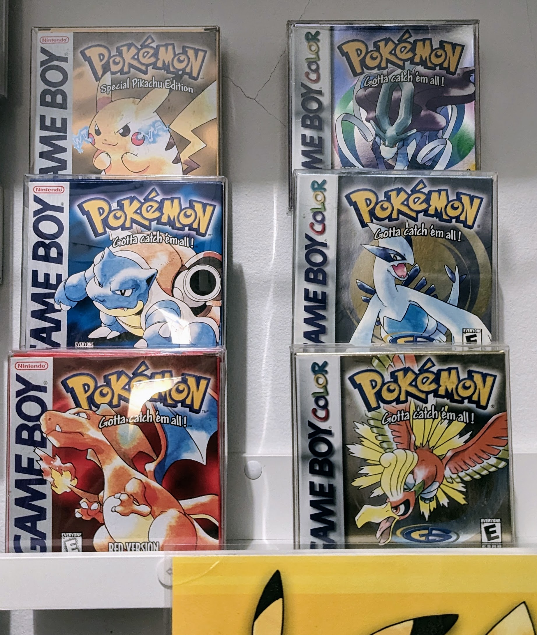 Nintendo GameBoy / Color / Advance Game Box Display by onorinbejasus ...