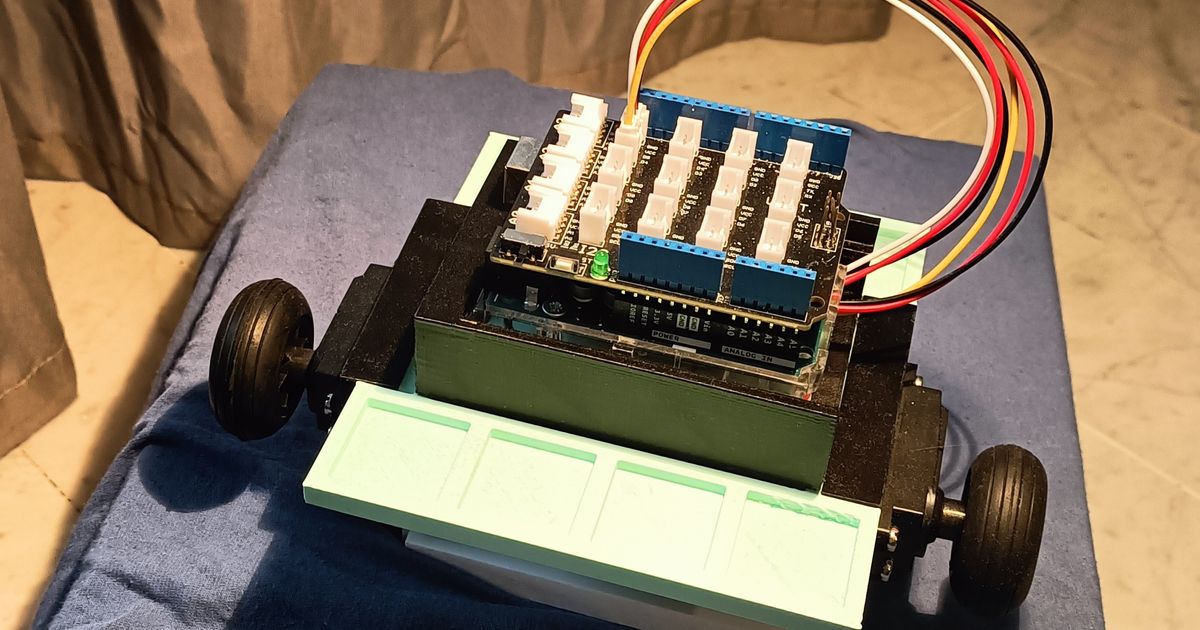 Robot modulable Arduino by Raphael MOREAU | Download free STL model ...