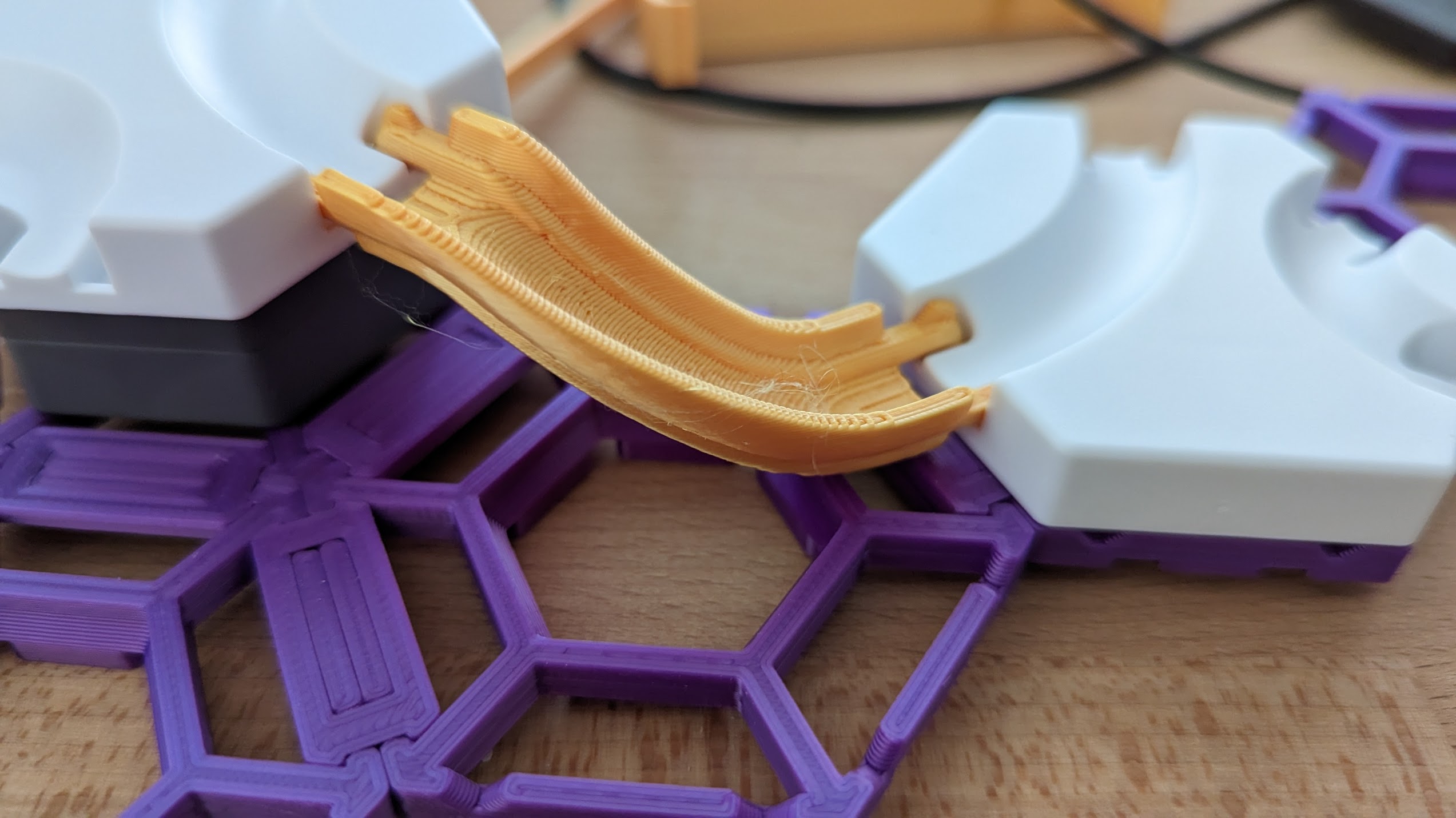 Marble run Rails/Curves | Kugelbahn Schienen/Kurven (Gravitrax ...