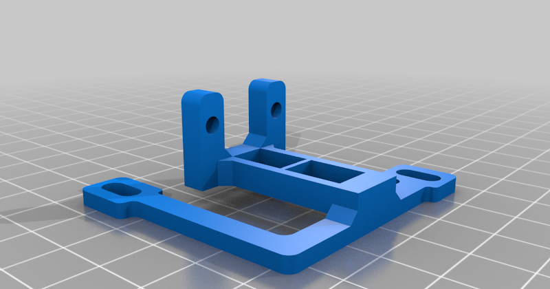 BLTouch Mount for 5015 fan by JPR75 | Download free STL model ...