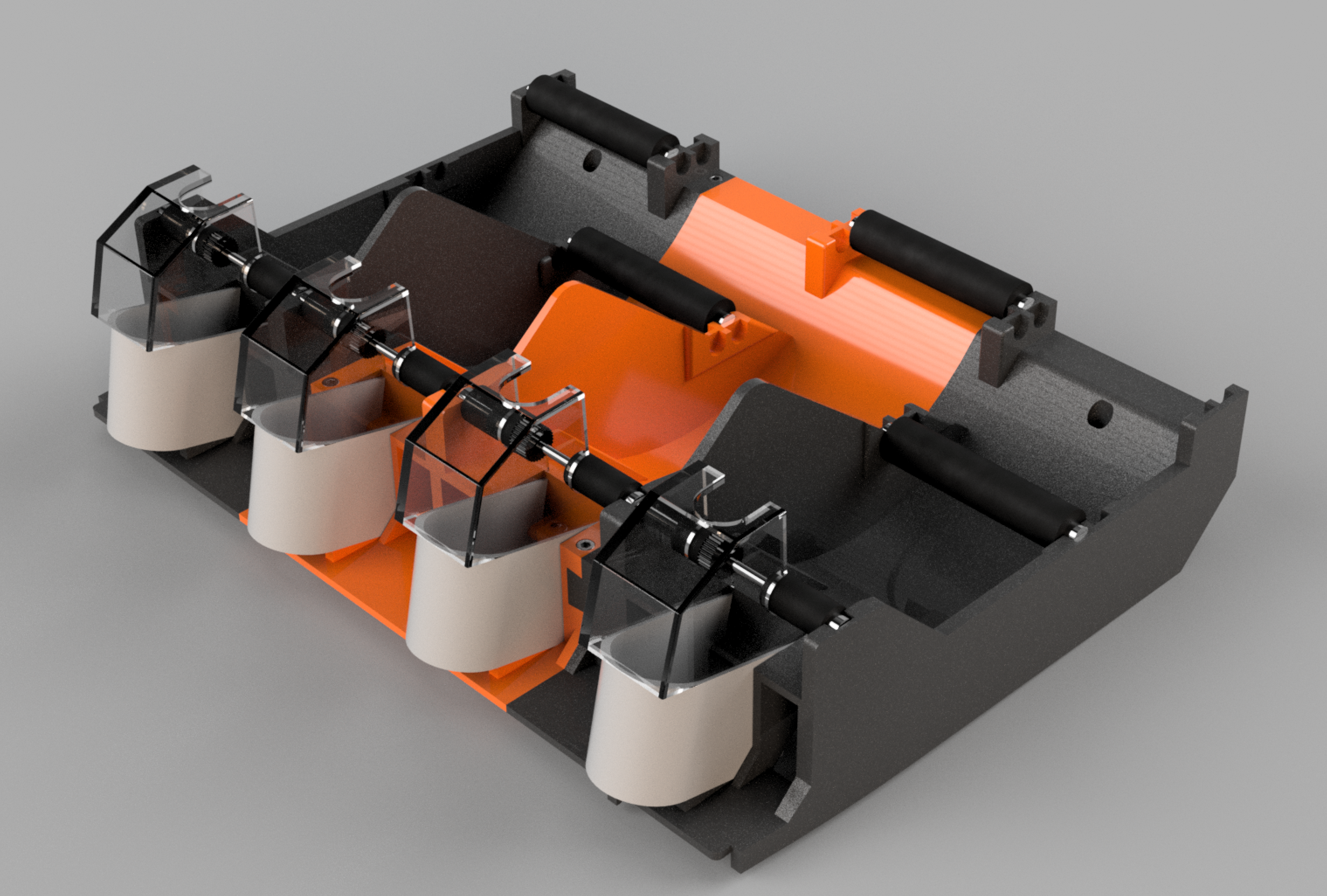 Hydra AMS - Enhanced Bambu Lab AMS by humebeam | Download free STL ...