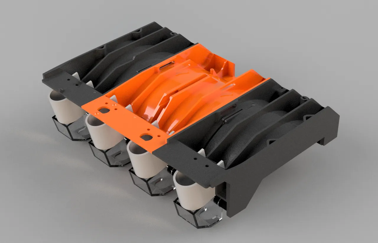 Hydra AMS - Enhanced Bambu Lab AMS by humebeam | Download free STL ...