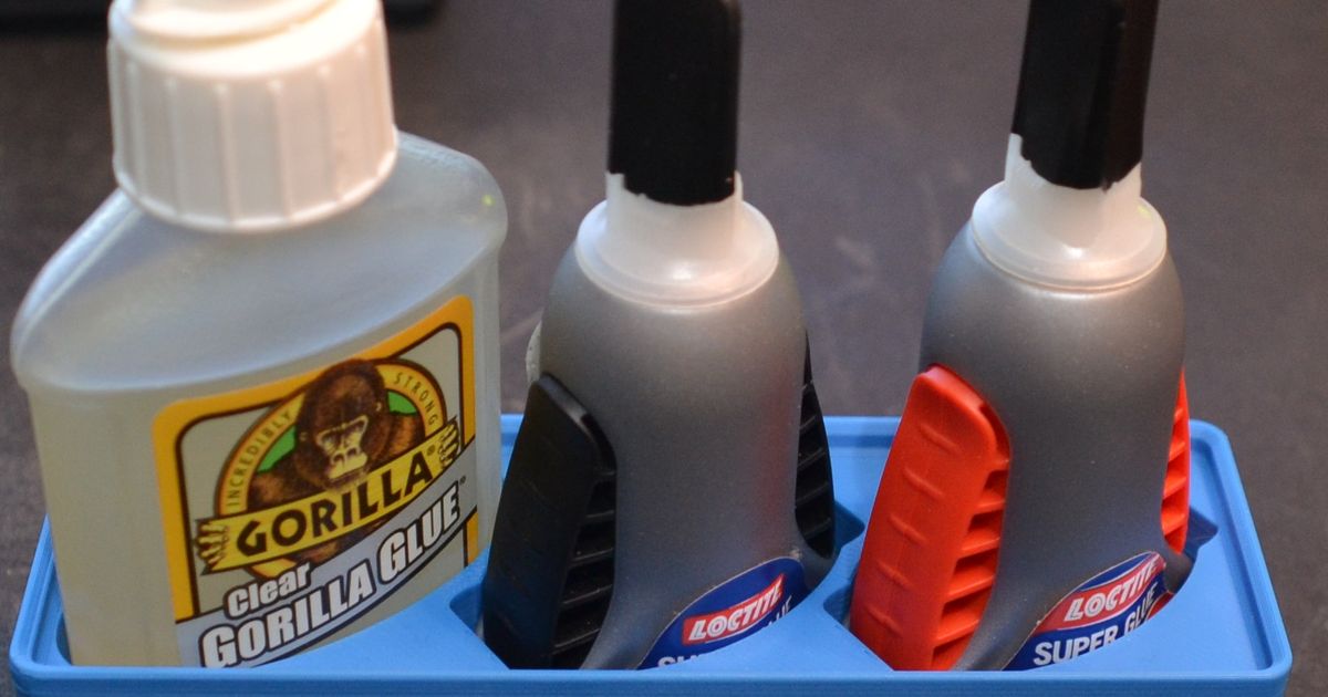 Gridfinity Gorilla and 2x Loctite Superglue holder by chakkuchan | Download free STL model ...