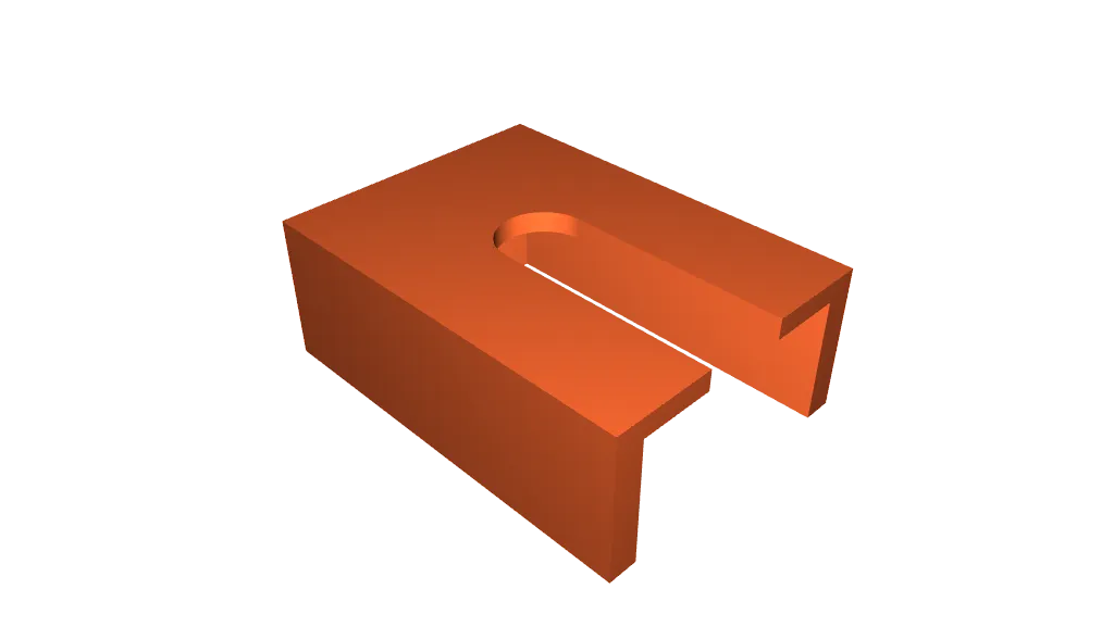 Simple Screw Bracket For Hanging Models by Seventy Eight Design ...