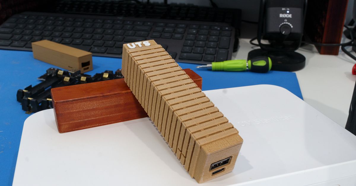 UTS Tower USB Power Bank by sengineer | Download free STL model ...