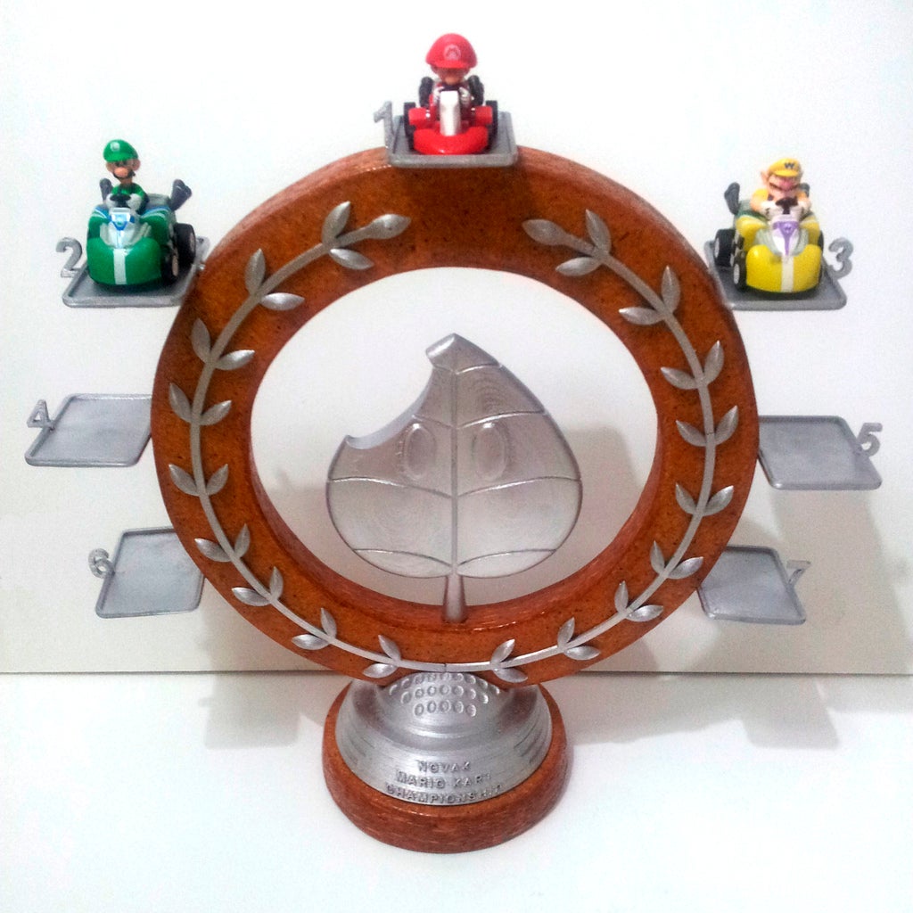 Mario Kart Trophy by edditive | Download free STL model | Printables.com