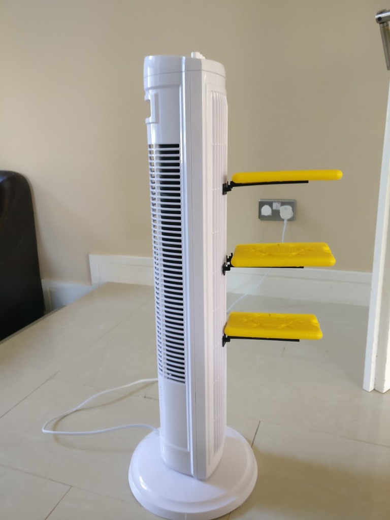 Ice Block mount for Tower Fan by Collie147 | Download free STL model ...