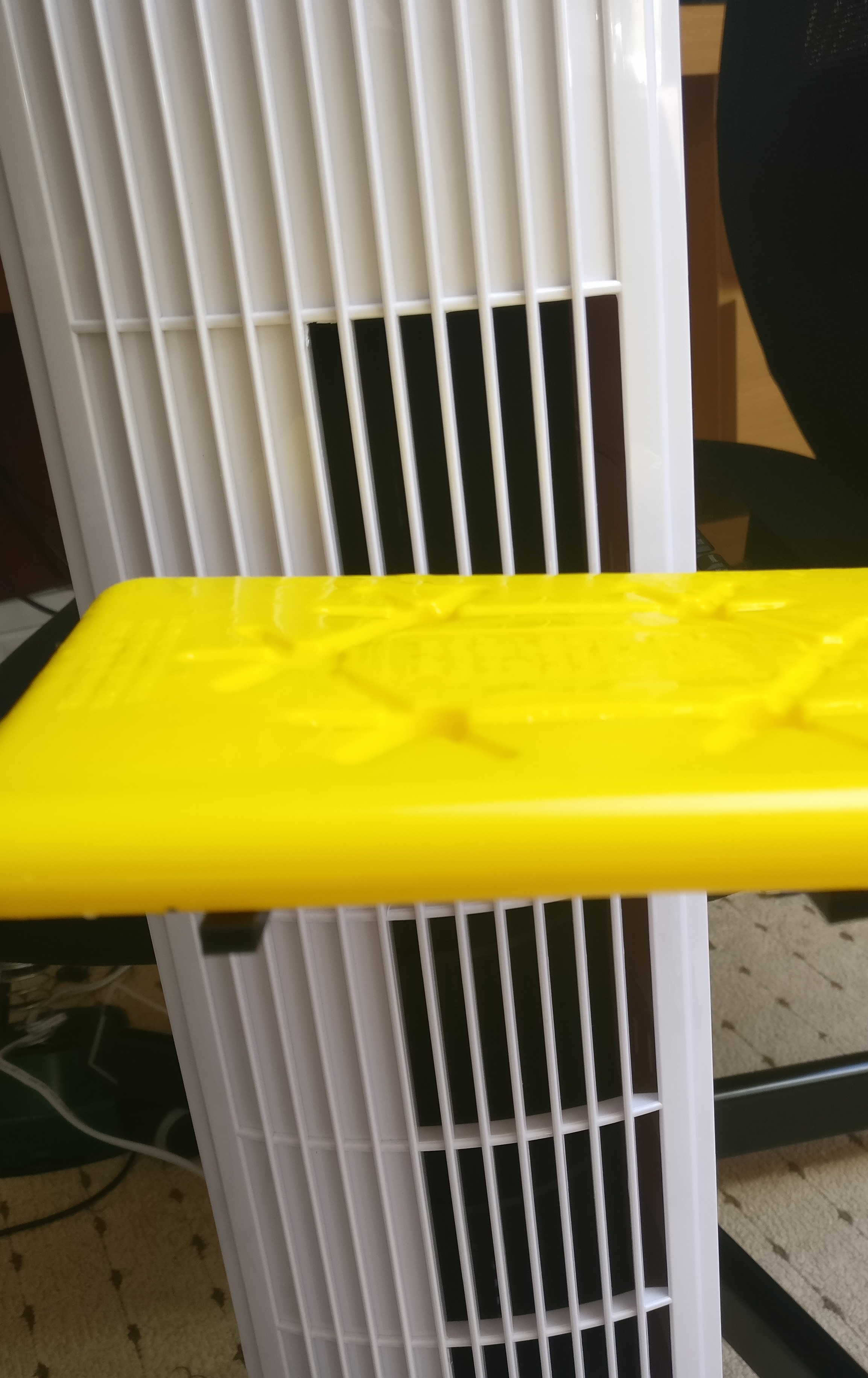 Ice Block mount for Tower Fan by Collie147 | Download free STL model ...