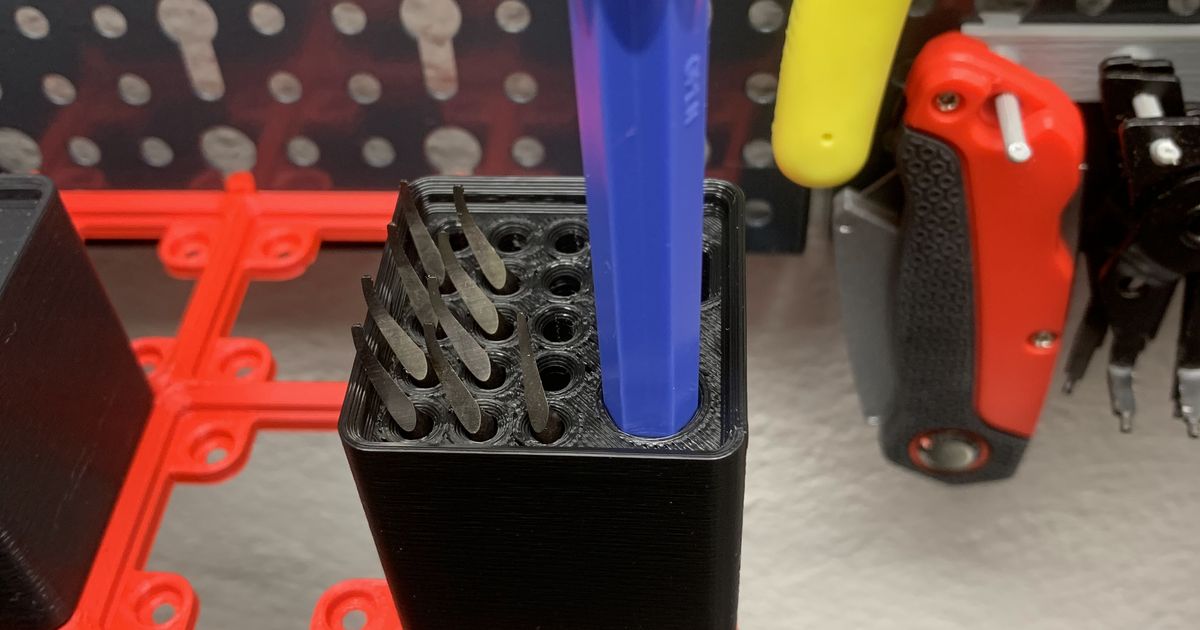 Gridfinity Hexagonal Deburring Tool by Rox97 | Download free STL model ...