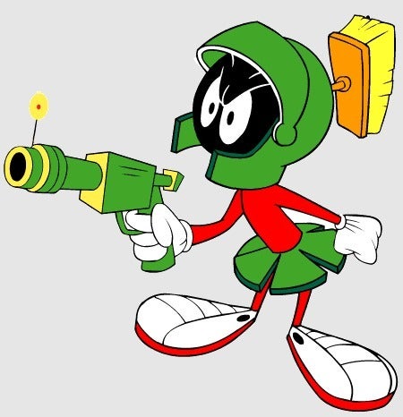 Marvin the Martian Ray Gun by edditive | Download free STL model ...