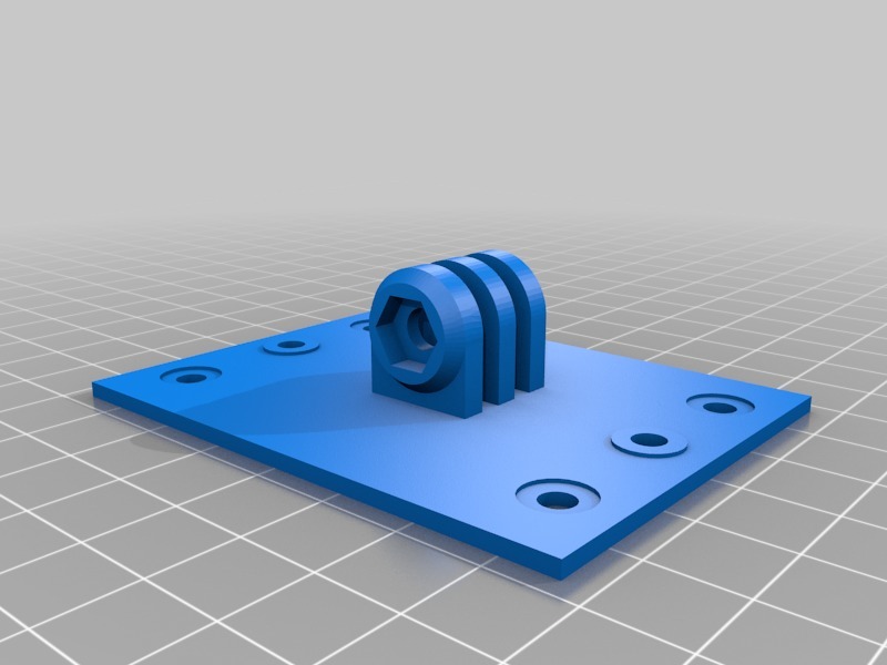 Dual Servo Modular Mount Adaptor by Esranonff | Download free STL model ...