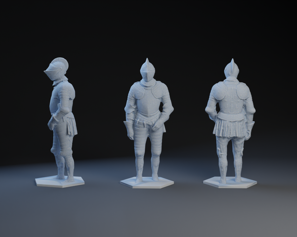 Knight in Armor by Peter Farell | Download free STL model | Printables.com