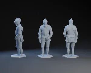 Medieval Knight waist armor with sheath by Joe Kelley | Download free ...