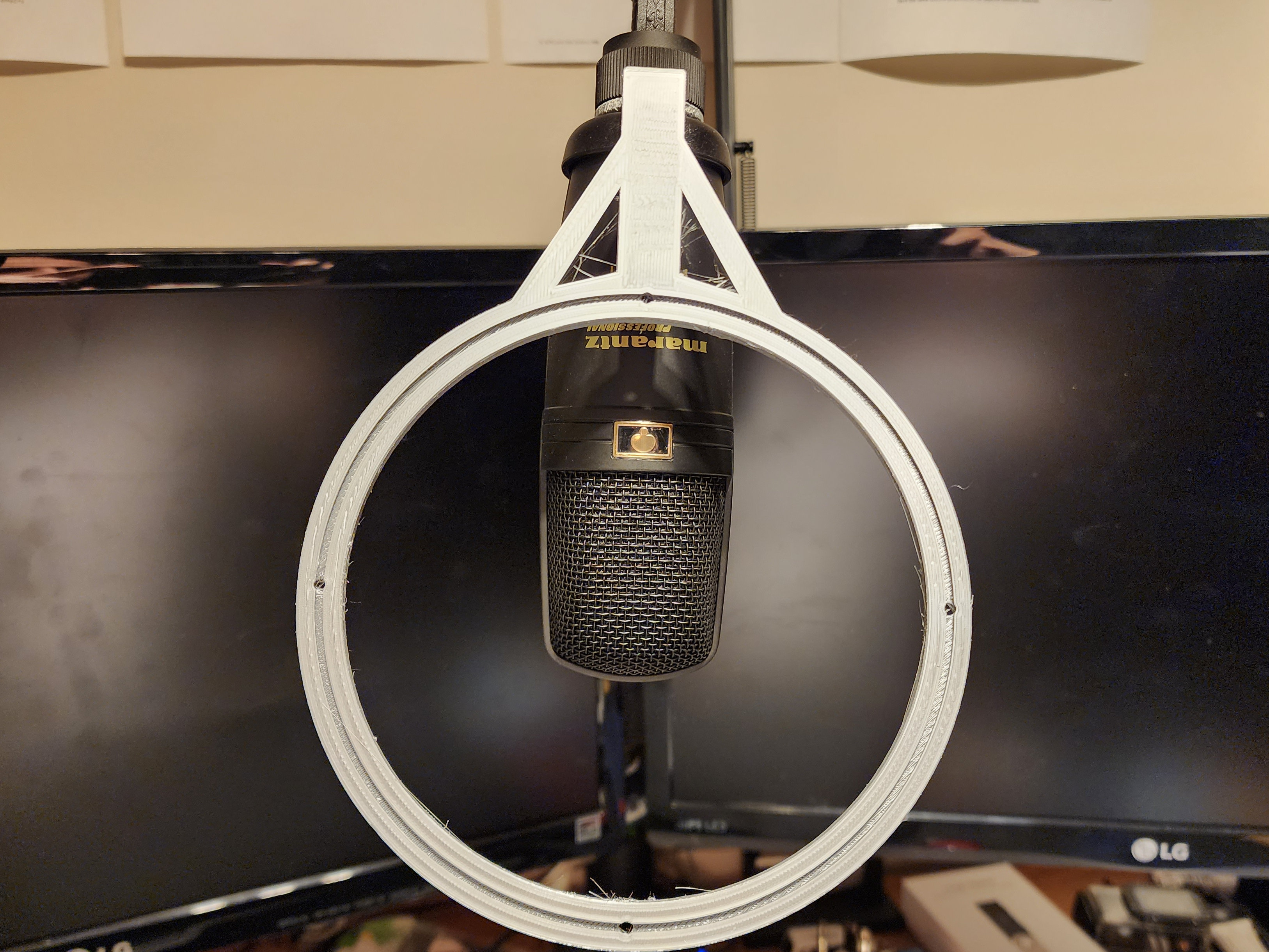 Pop filter for Marantz POD PACK 1 by bobo | Download free STL model ...