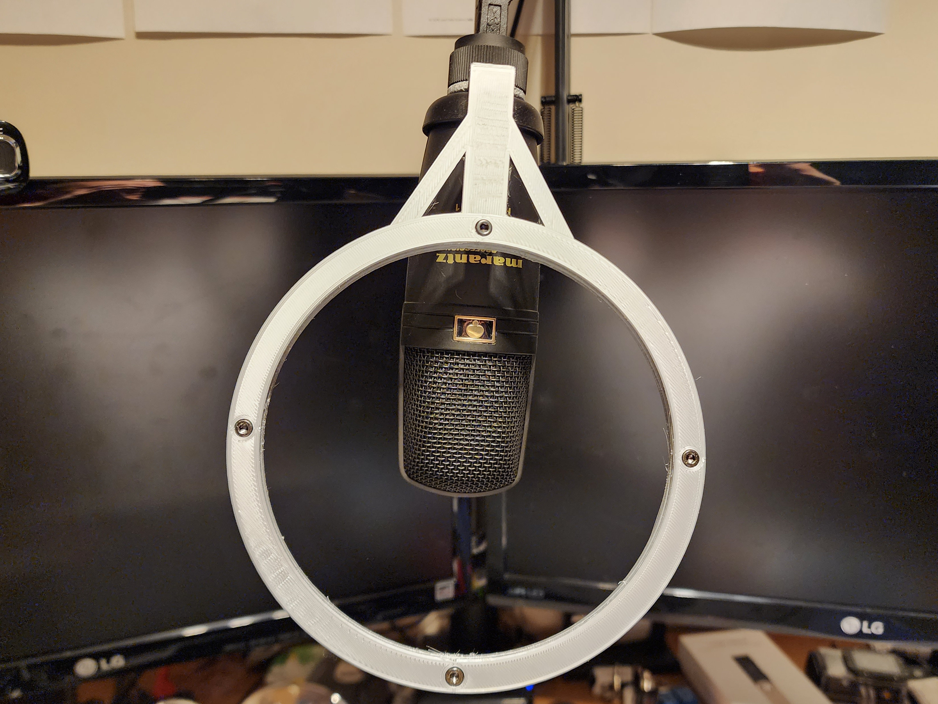 Pop filter for Marantz POD PACK 1 by bobo | Download free STL model ...
