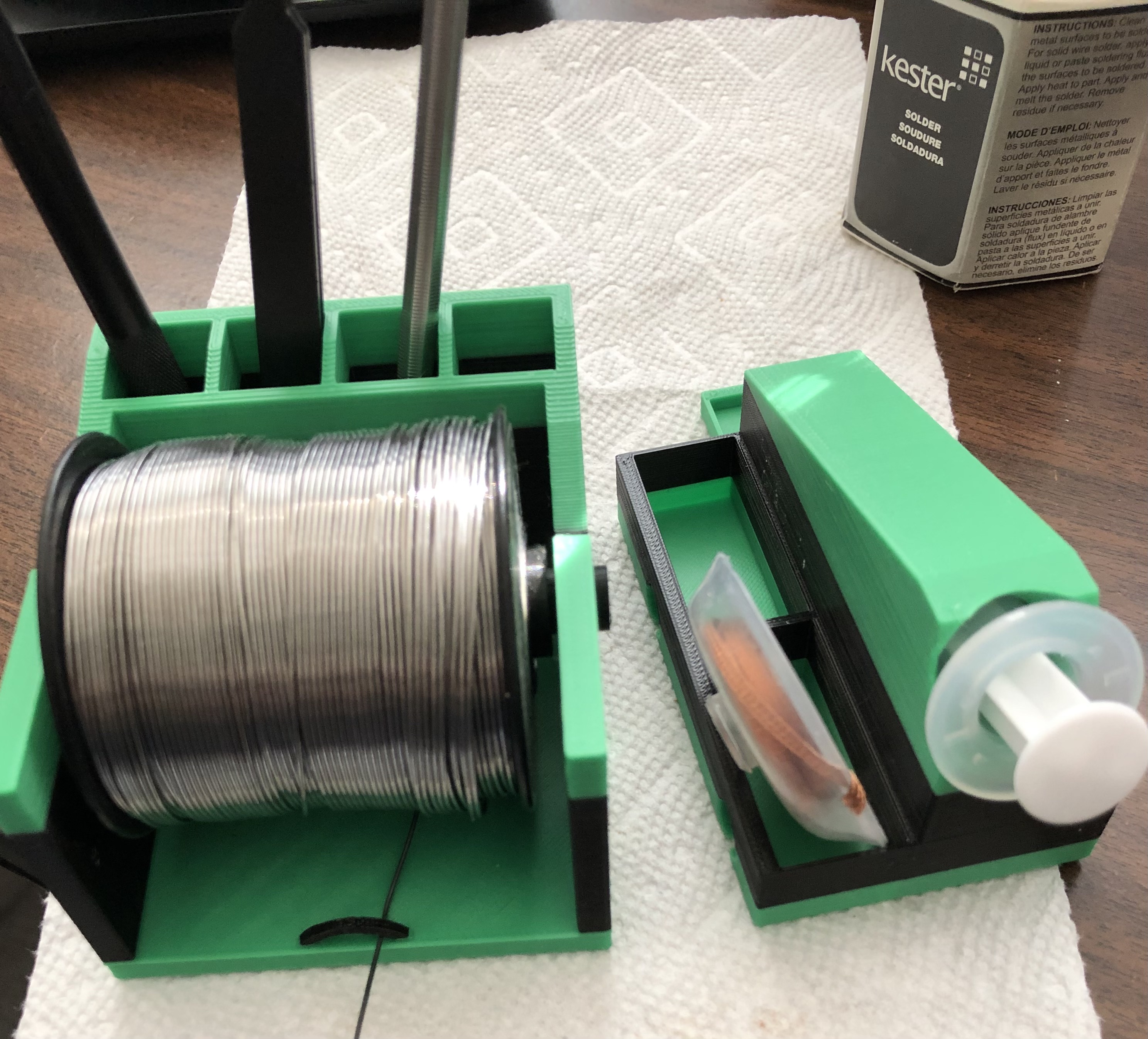 Sturdy Solder Spool Rack by Greyhawk | Download free STL model ...