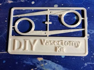 DIY Vasectomy Kit by JayPats | Download free STL model | Printables.com