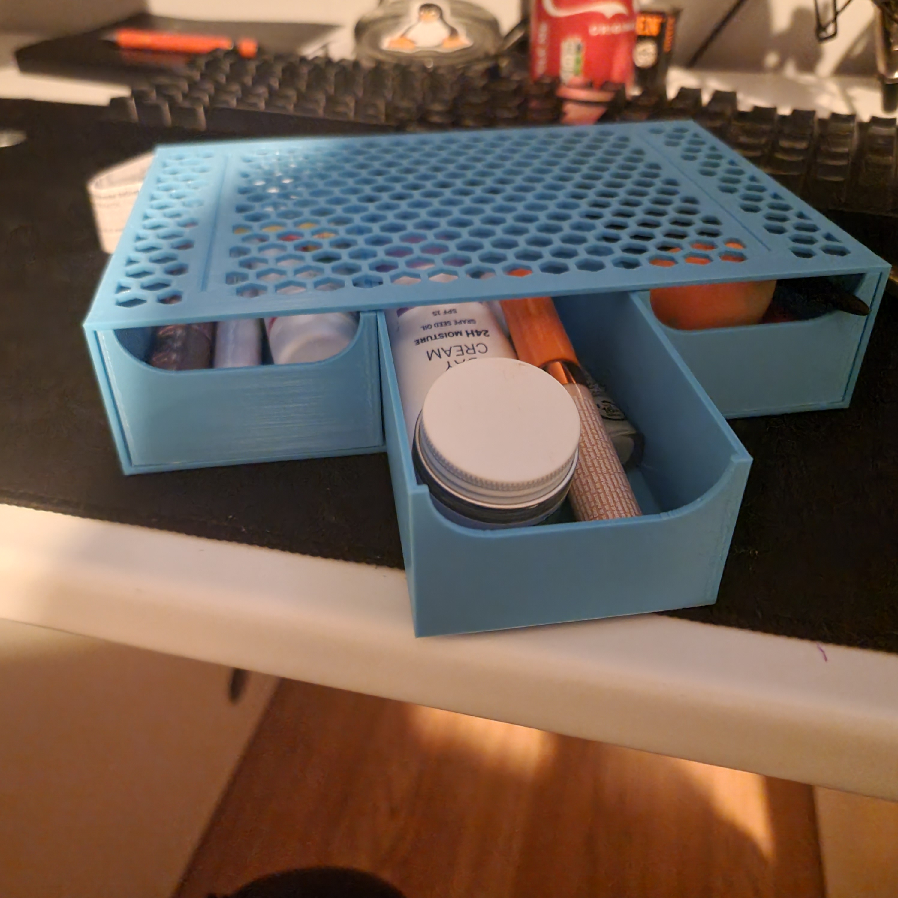 Hex Storage Draw by CtrlAlt | Download free STL model | Printables.com