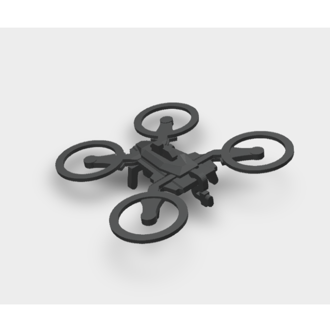 Drone Business Card V3 by Hpz640 | Download free STL model | Printables.com