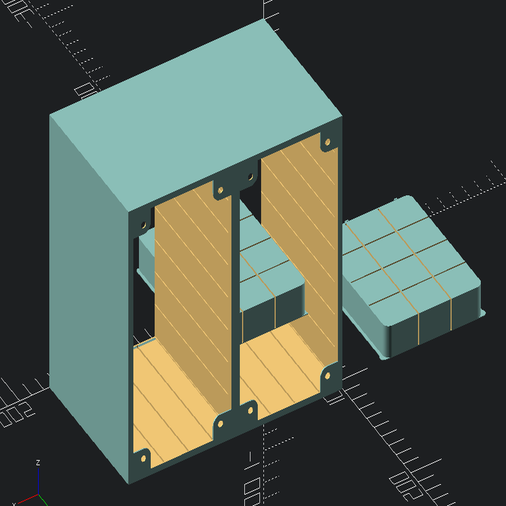Fully customizeable vase drawer system (OpenSCAD) by EvilGremlin ...