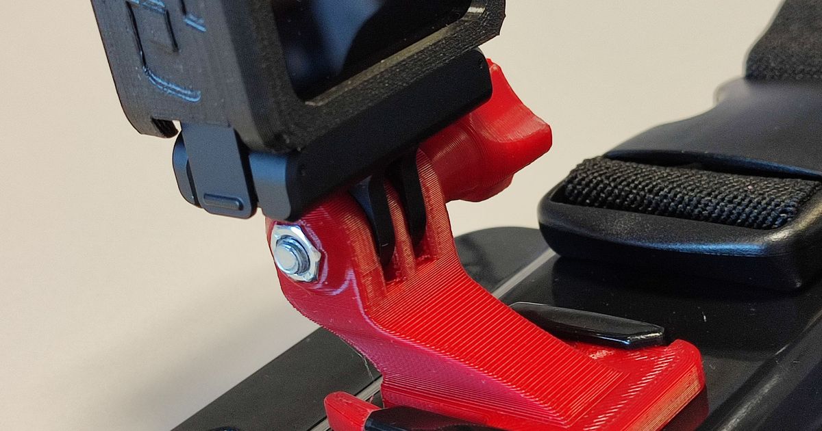 Action camera j-mount for gopro dji action by D Tibor | Download free ...