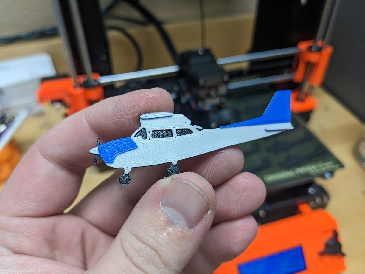Multi-Color C172 Handout by Nicholas Tupper | Download free STL model ...