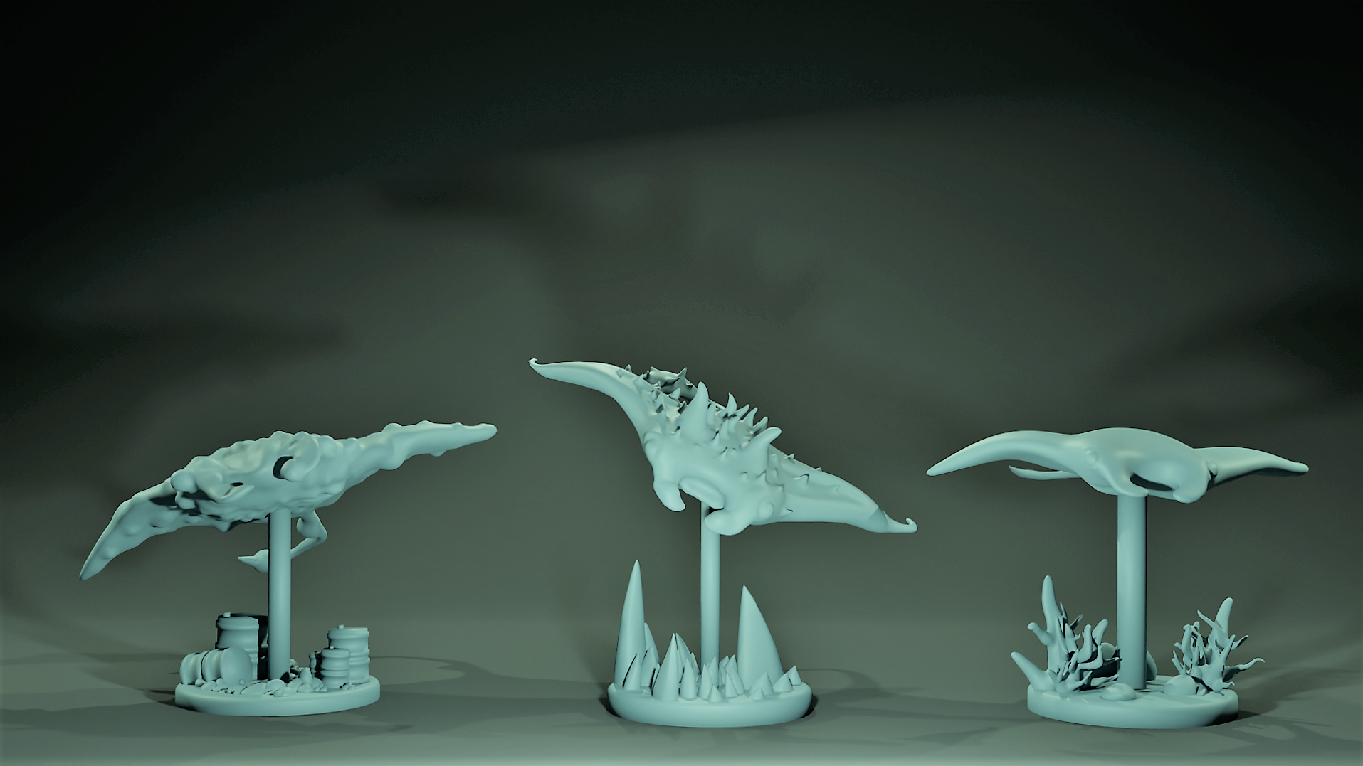 MANTA RAY PACK by Lord lolipop | Download free STL model | Printables.com