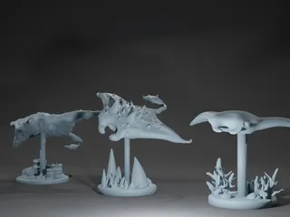MANTA RAY PACK by Lord lolipop | Download free STL model | Printables.com