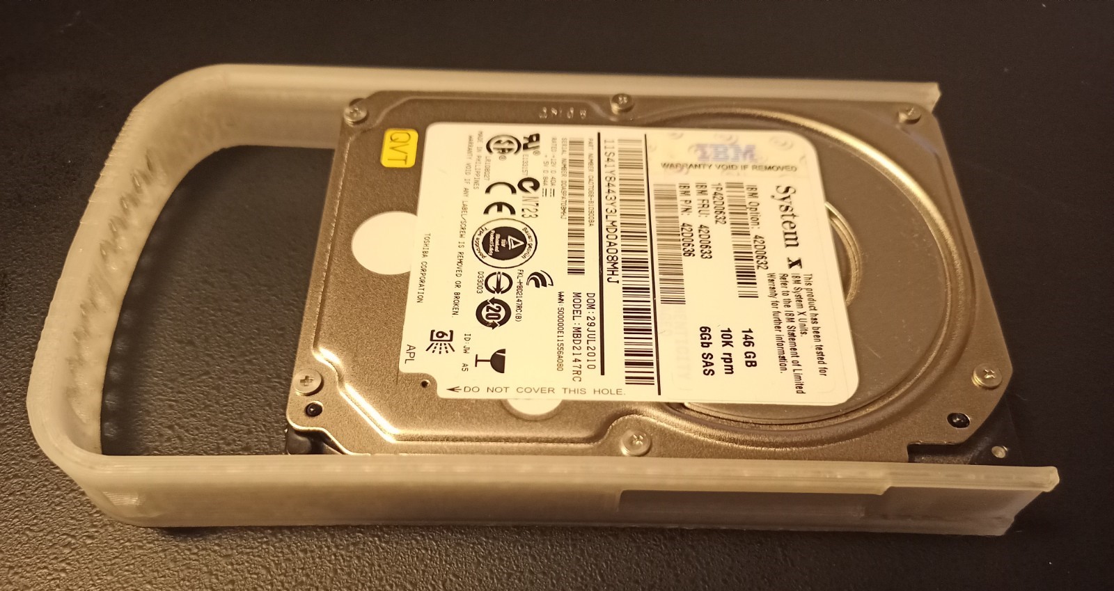 Dell 2.5 server caddy by Red-Fathom | Download free STL model ...