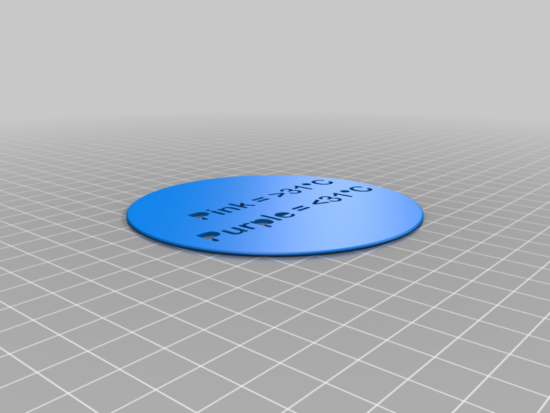 Heat warning sign by Razzer09 | Download free STL model | Printables.com