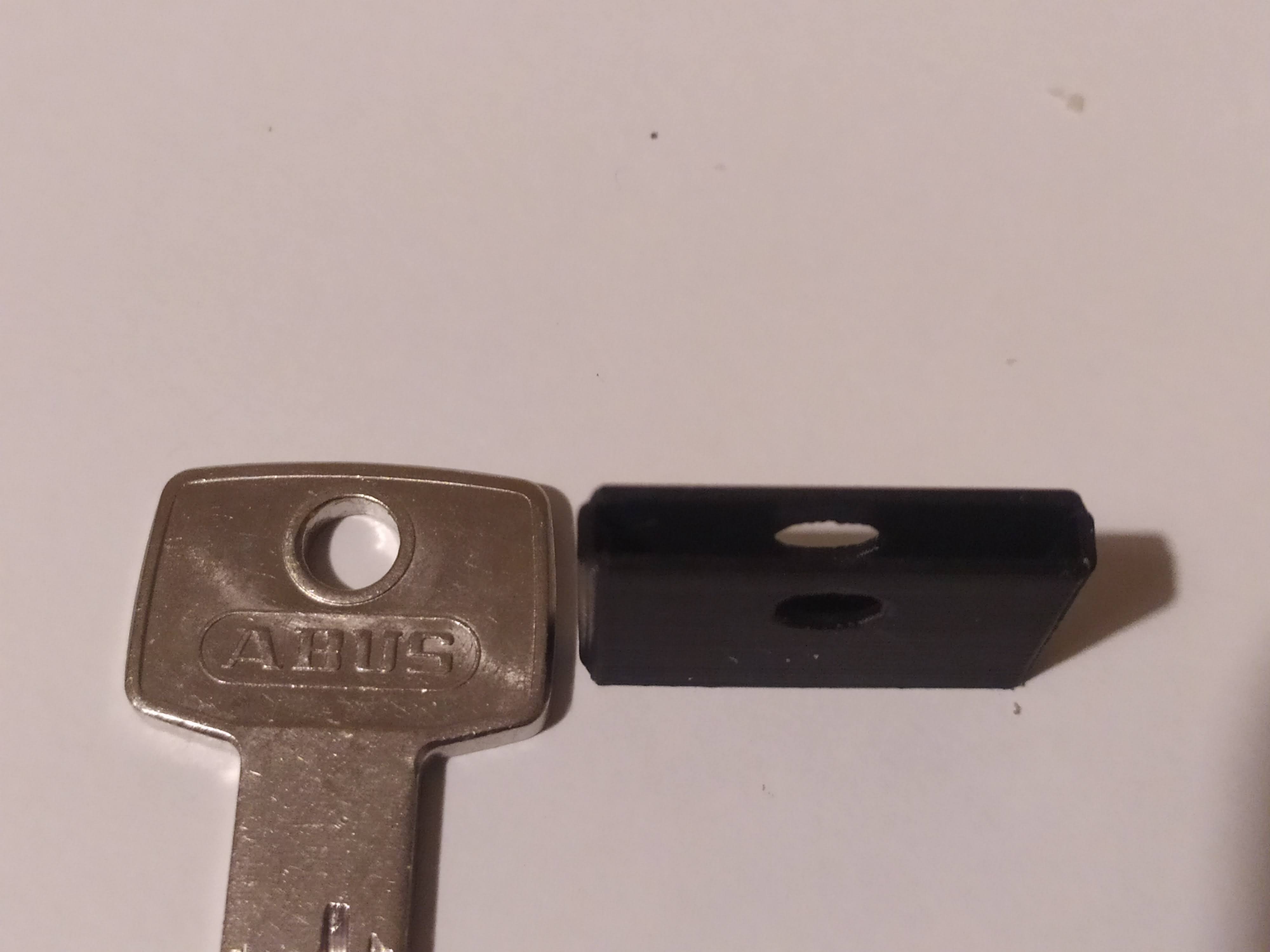 Abus key cap/cover by Eff | Download free STL model | Printables.com