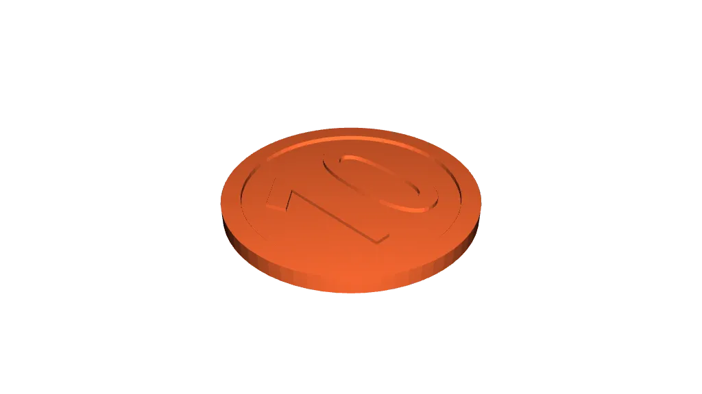 Simple distinct coins by PetrD | Download free STL model | Printables.com