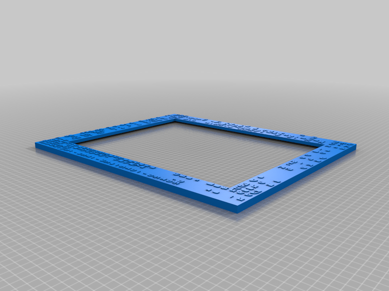 Matrix frame by Razzer09 | Download free STL model | Printables.com