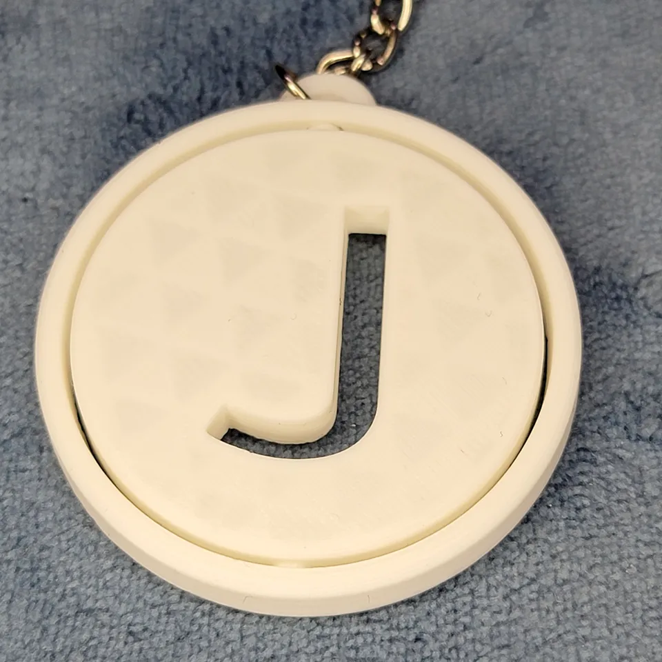 Single Letter Keychain by Jashan | Download free STL model | Printables.com