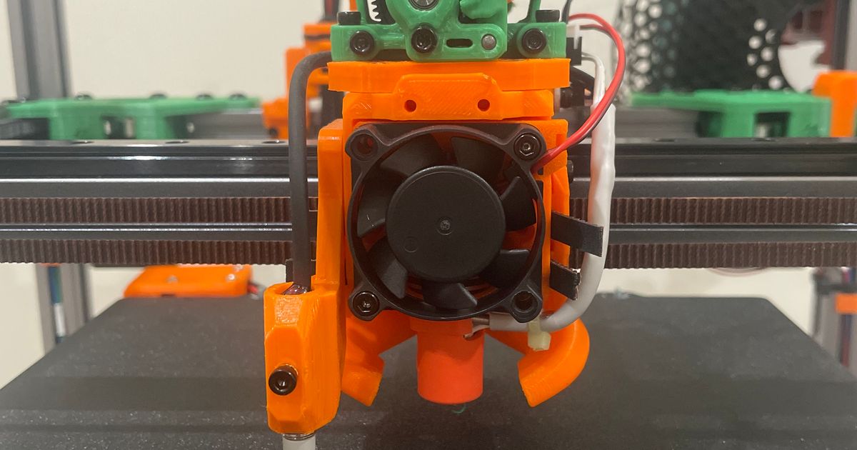 EVA Toolhead On Voron by Unscientifically | Download free STL model | Printables.com