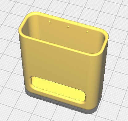 Ford 3 button key fob cover. by FrankW | Download free STL model ...