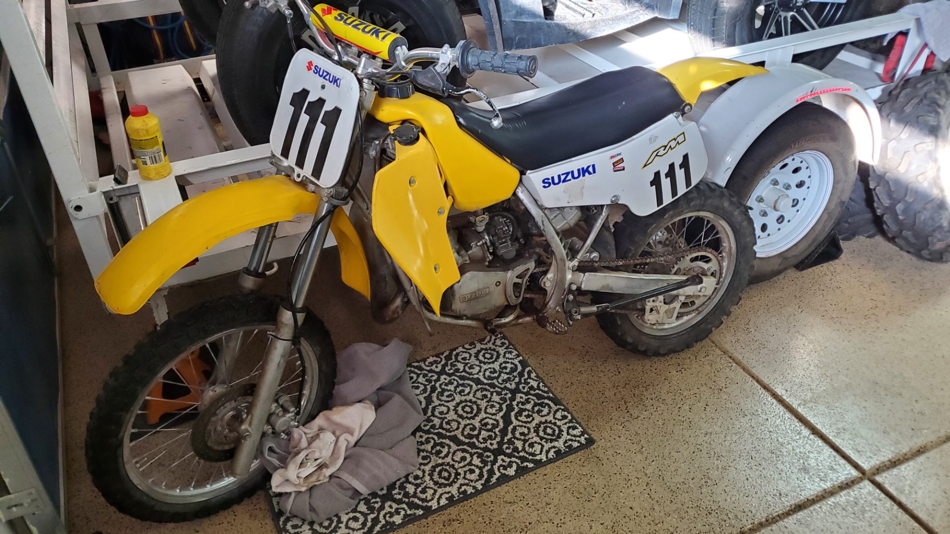 1994 Suzuki RM80 chain slide, buffer by ZR | Download free STL model ...
