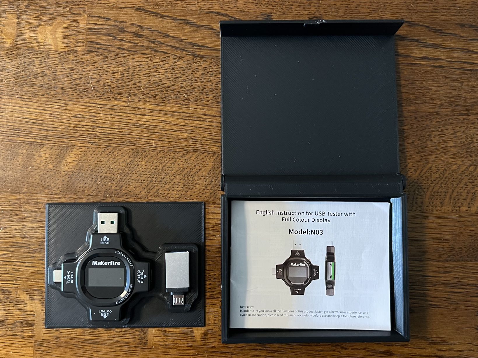 Makerfire USB Tester Case by Tomoaki Shimazu | Download free STL model ...