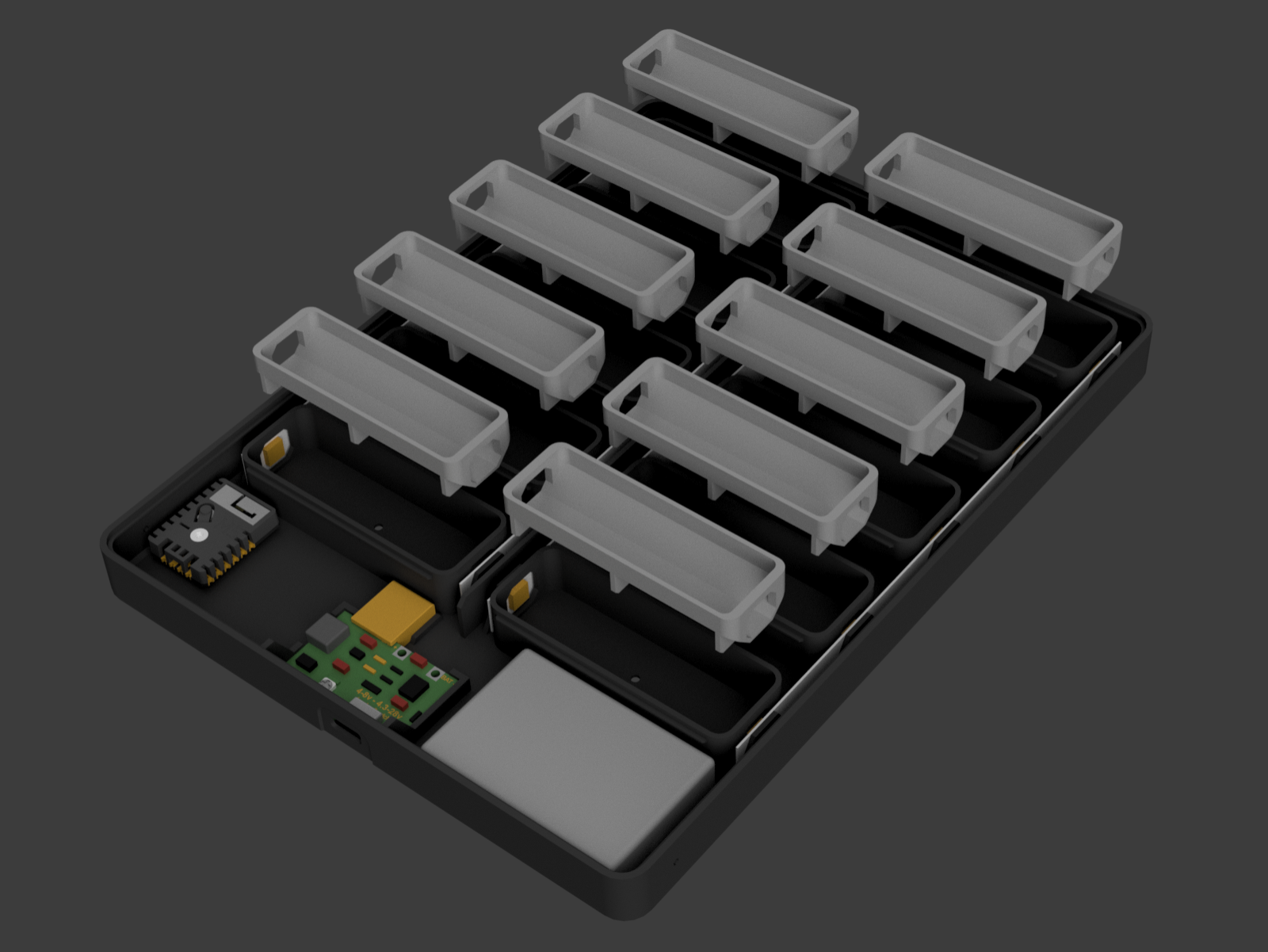 Home Assistant Status Panel (WLED) by Volan | Download free STL model ...