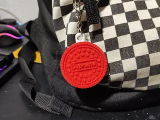 Supreme Oreo Keychain by VaroLabs | Download free STL model ...