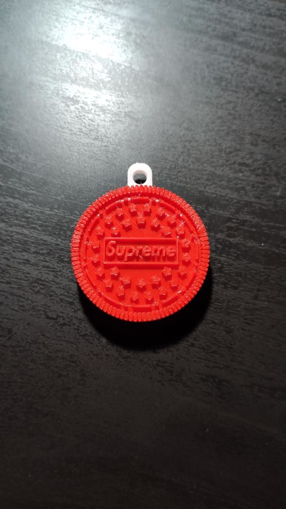 Supreme Oreo Keychain by VaroLabs | Download free STL model ...