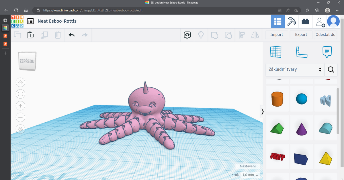 univorn octopus by Vojta Skrček | Download free STL model | Printables.com