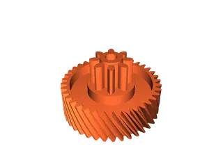 Fellowes 60MC paper shredder gear by André Bonneau | Download free STL ...