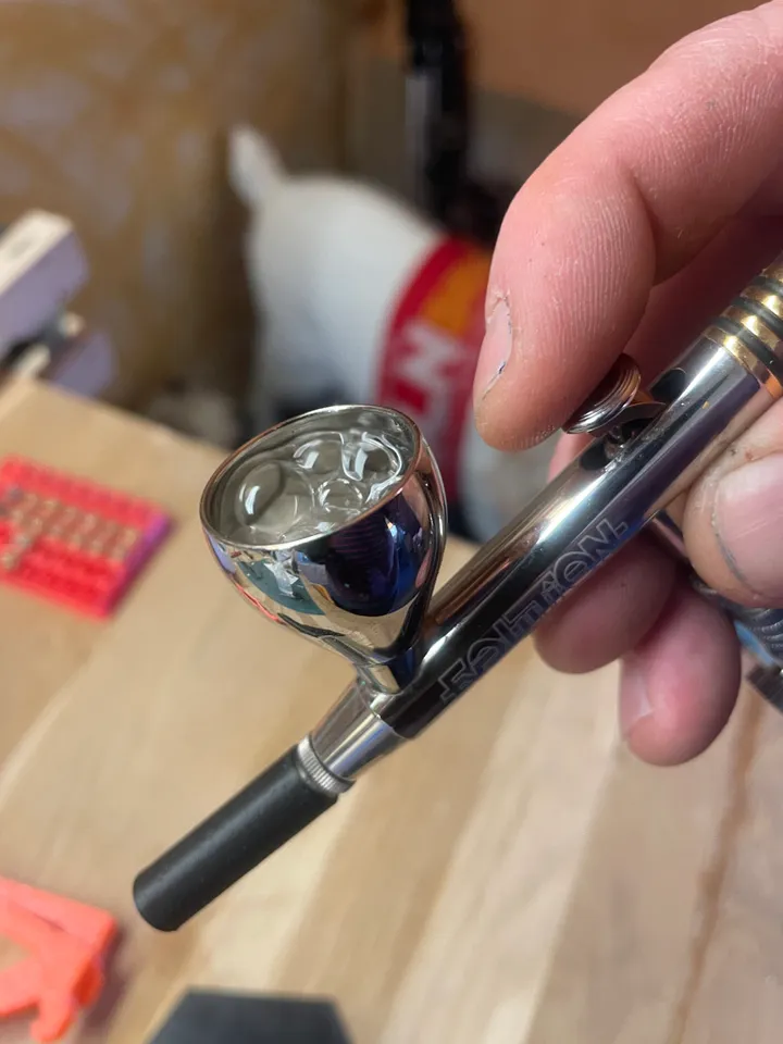 Airbrush Bubblecap by Herr Rossi | Download free STL model | Printables.com