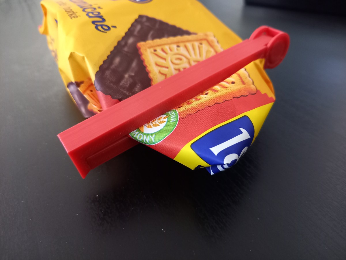 Super simple Bag Clip by Ömer Efe TARIM | Download free STL model ...