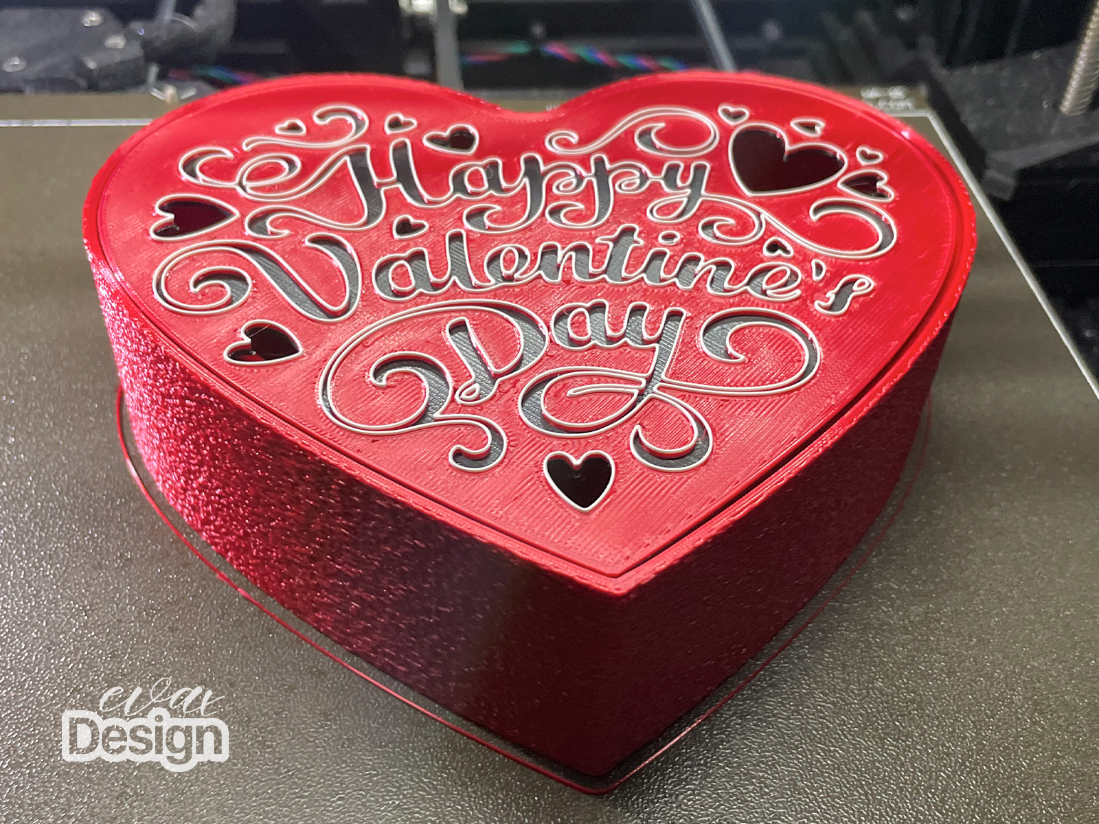 Valentines Day Box by evax design | Download free STL model ...
