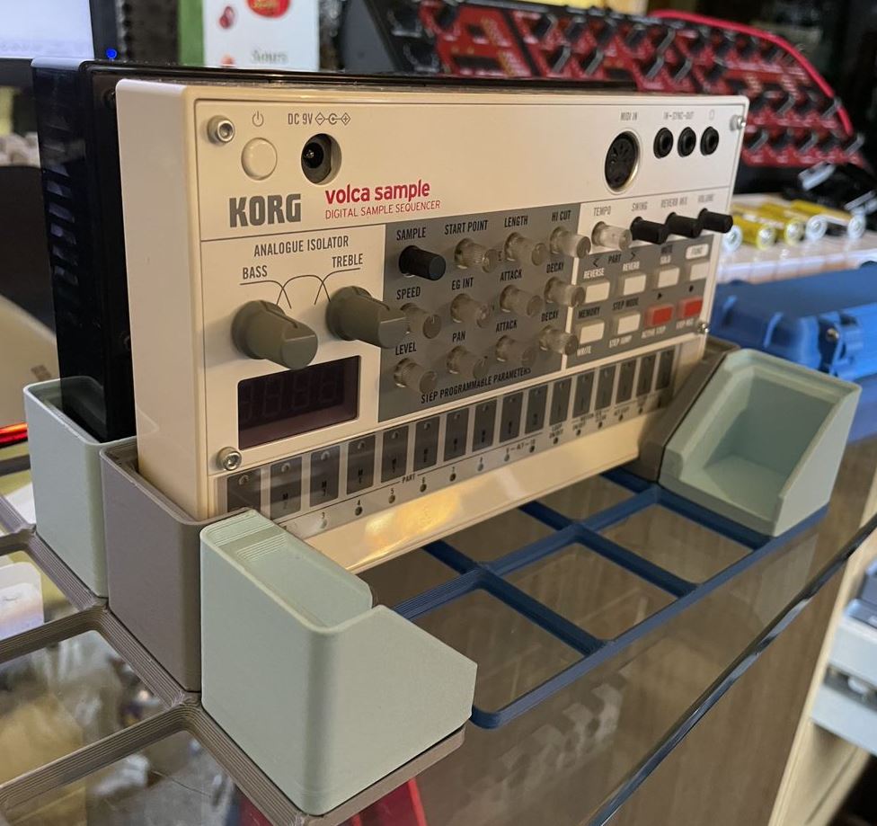 Gridfinity Korg Volca Holder by Jake | Download free STL model ...
